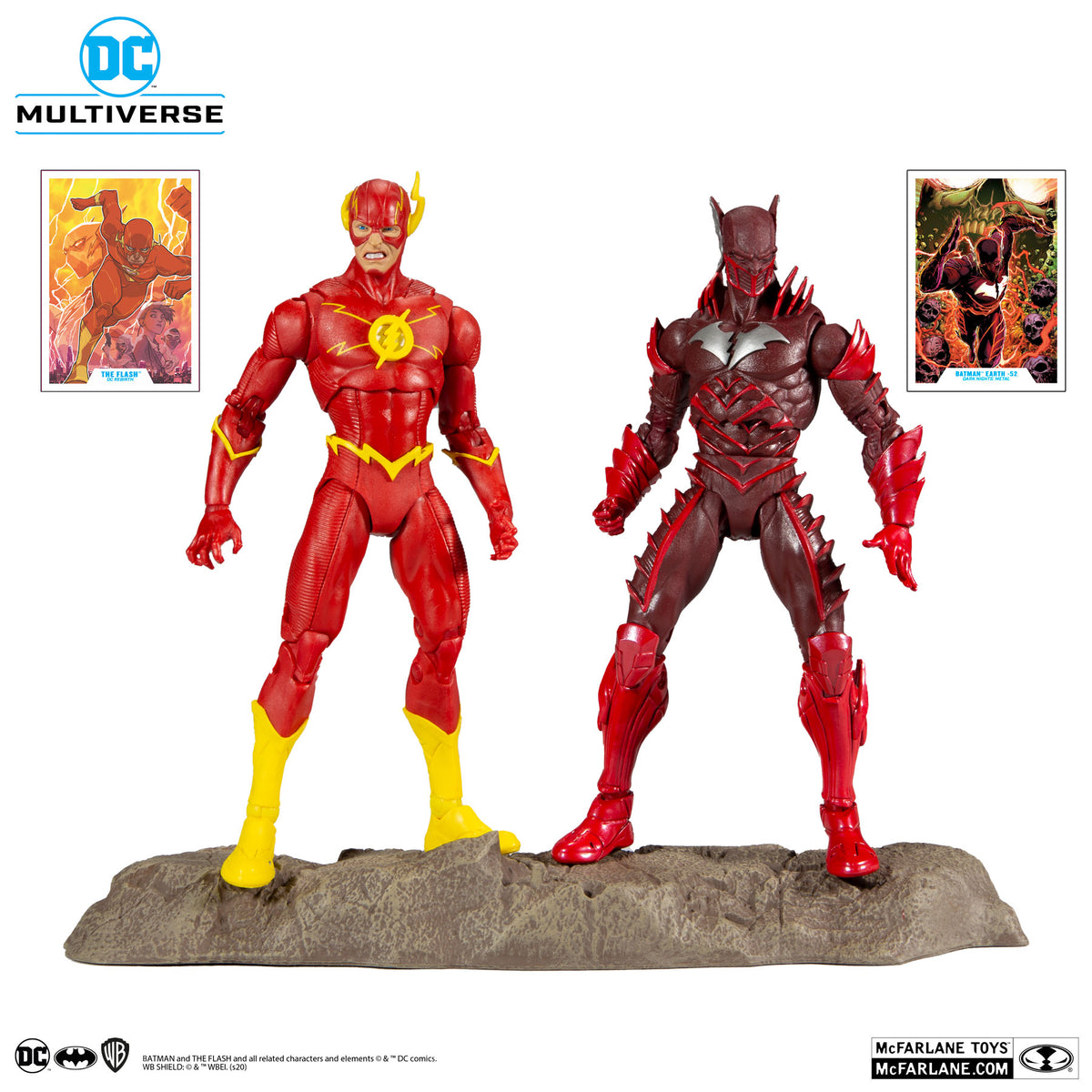 McFarlane Toys DC The Flash and Batman Earth-52 Collector Multipack Ac ...