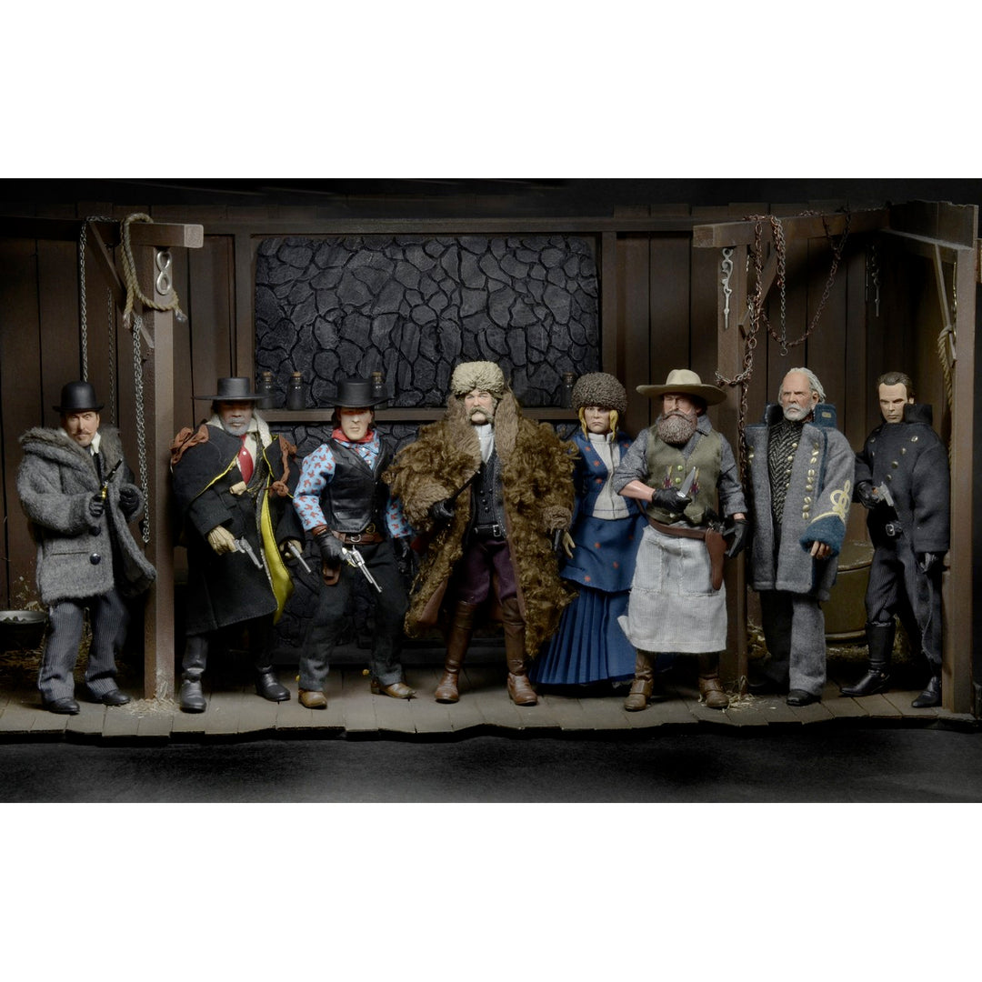NECA Tarantino Hateful Eight Full set of Eight Action Figures – Gold ...