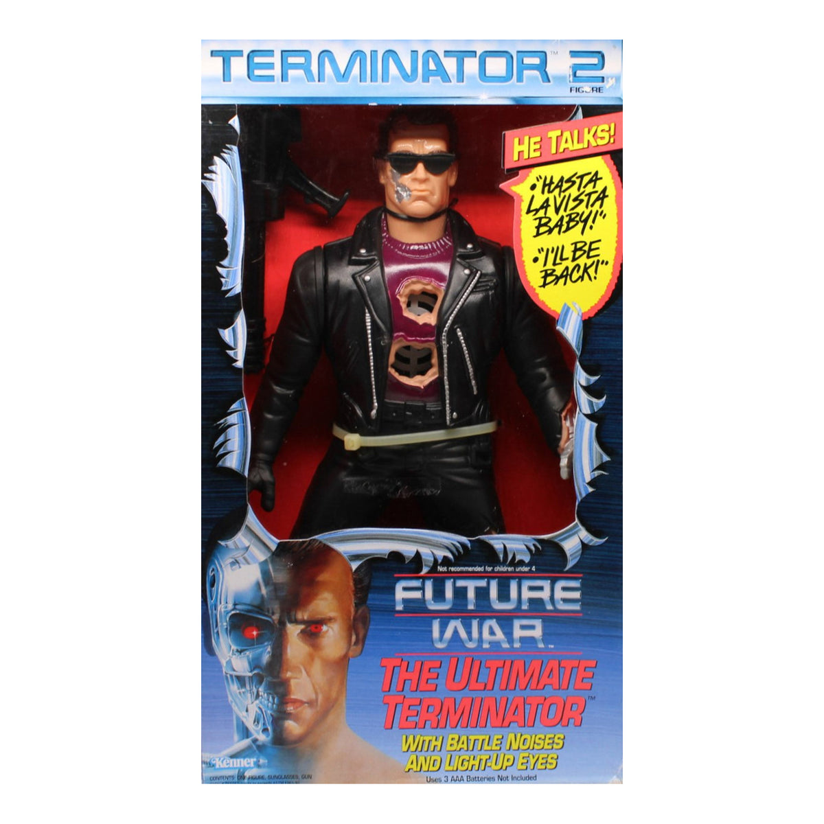 Terminator 2 The Ultimate Terminator with Battle Noises 14 Action Figu ...