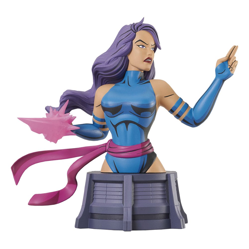 Diamond X-Men Marvel Animated Series Bust 1/7 Psylocke 15cm – Gold Dust ...