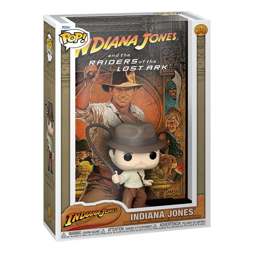 Funko POP Raiders of the Lost Ark Indiana Jones Poster and Vinyl Figur ...