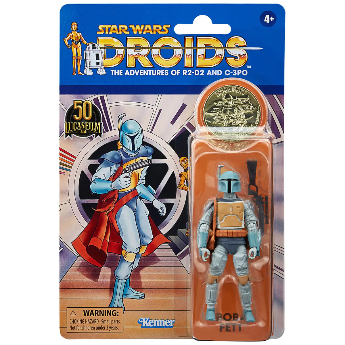Hasbro Star Wars The Vintage Collection Boba Fett Action Figure – Gold ...
