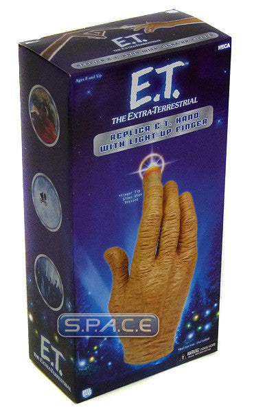 NECA E.T The Extra Terrestrial LED Light Up Replica Hand – Gold Dust Toys